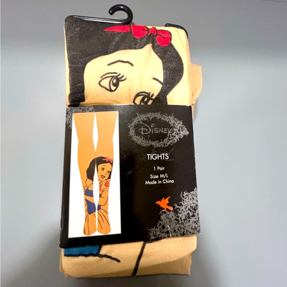 Disney | Accessories | Nwt Disney Snow White Tan Tights Collectible ...